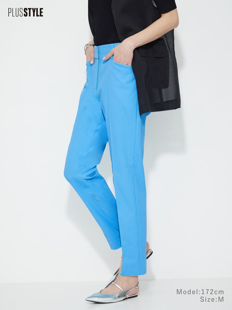 PLST(プラステ)公式 | 【丈長め】スティックパンツ（リネンブレンド）