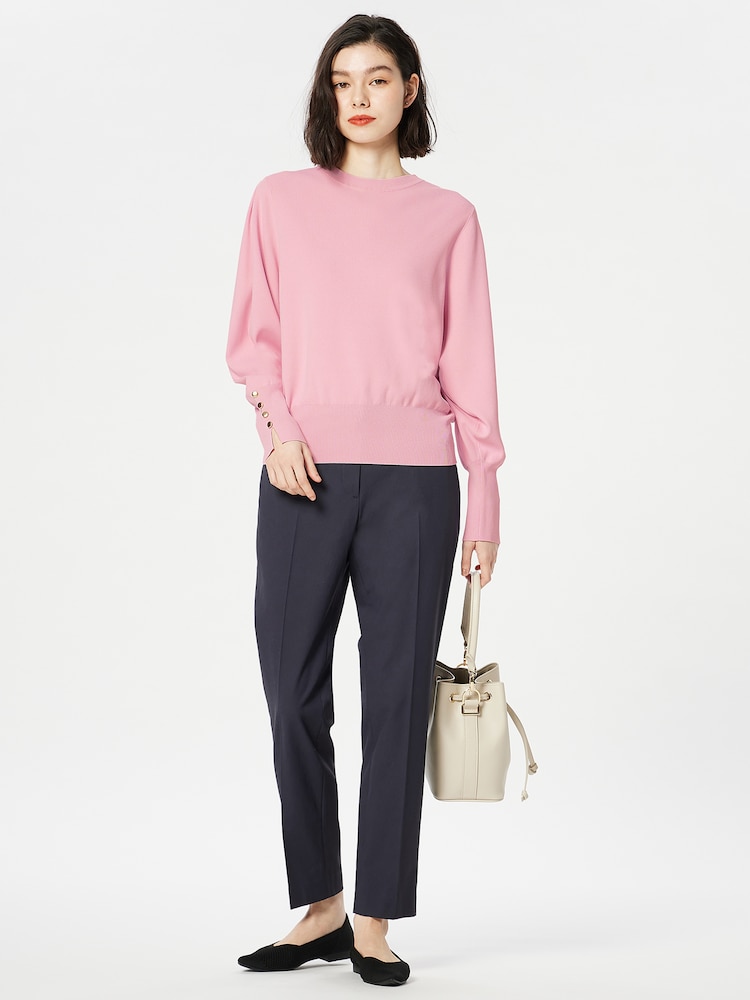 PLST(プラステ)公式 | UVカットレーヨンブレンドドルマンセーター（長袖）