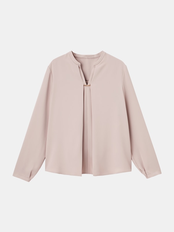 PLST(プラステ)公式 | UVカットVネックメタルパーツブラウス