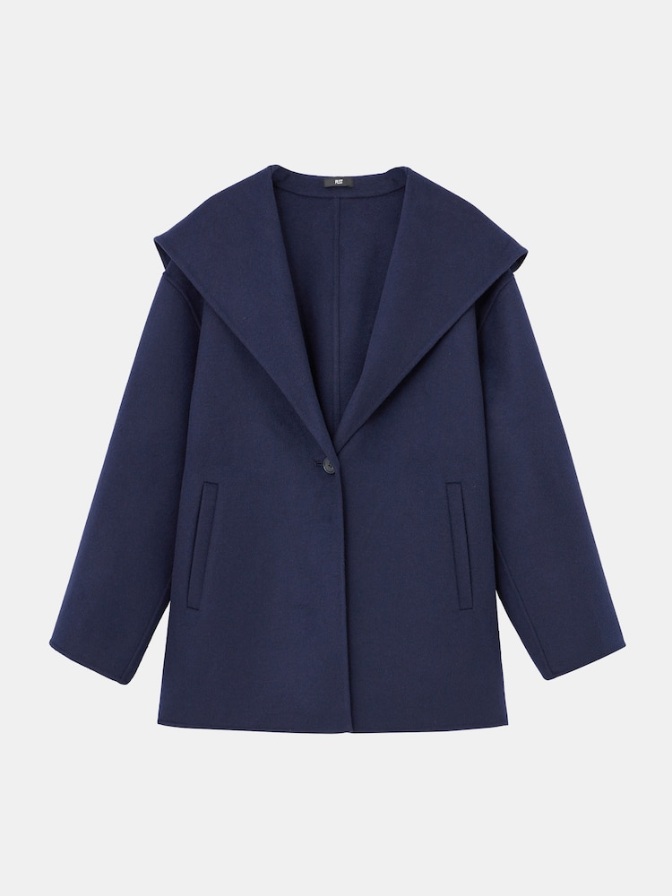 PLST(プラステ)公式 | 2024年モデル ウールブレンドリバーフーディーコート