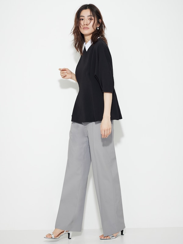 PLST(プラステ)公式 | トリアセブレンド2WAYブラウス