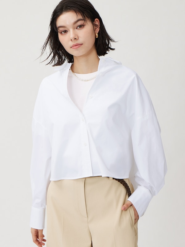 PLST(プラステ)公式 | 2024年モデル タイプライタークロップドシャツ