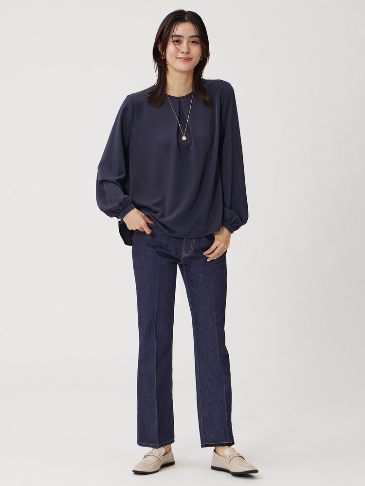 PLST(プラステ)公式 | UVカットフロントタックTブラウス