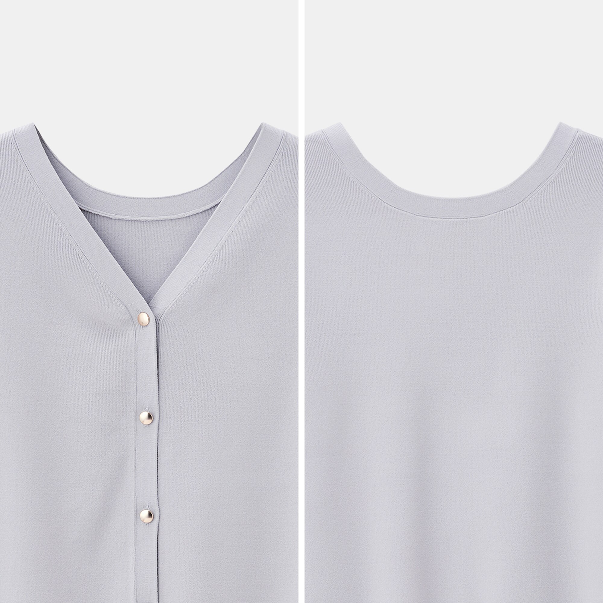 PLST(プラステ)公式 | UVカットレーヨンブレンド2WAYカーディガン