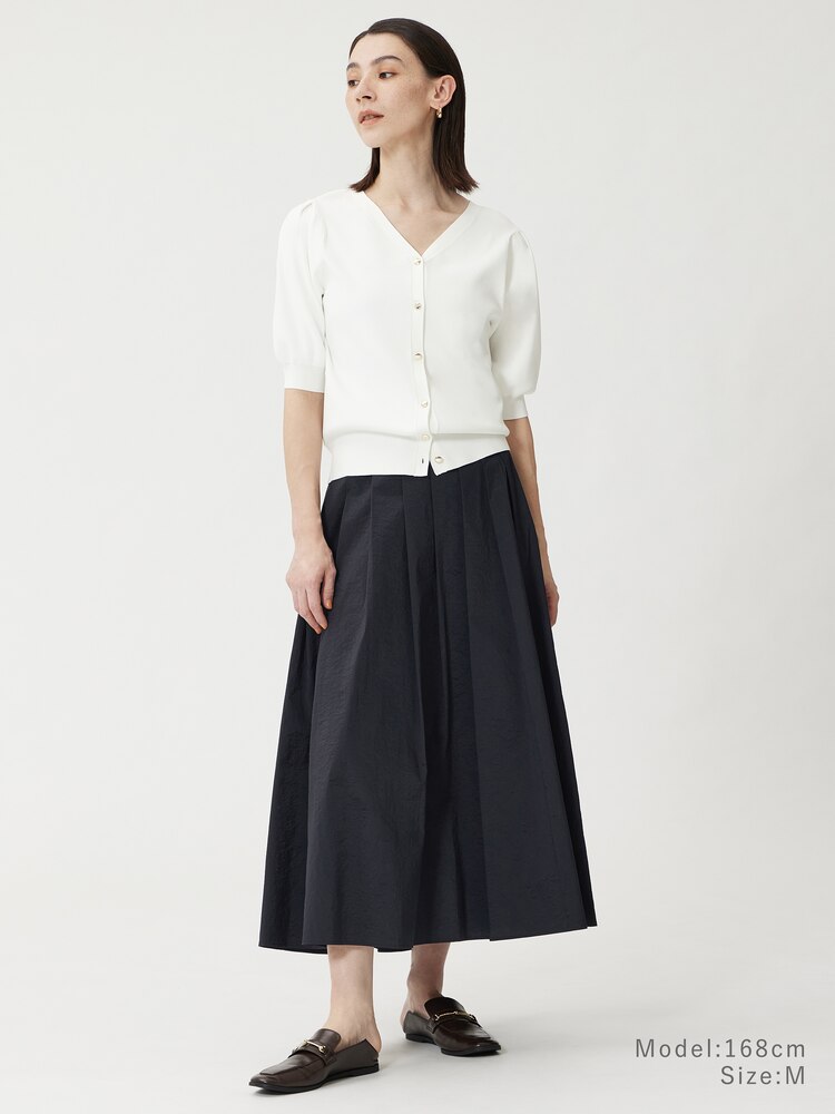 PLST(プラステ)公式 | UVカットレーヨンブレンド半袖2WAYカーディガン