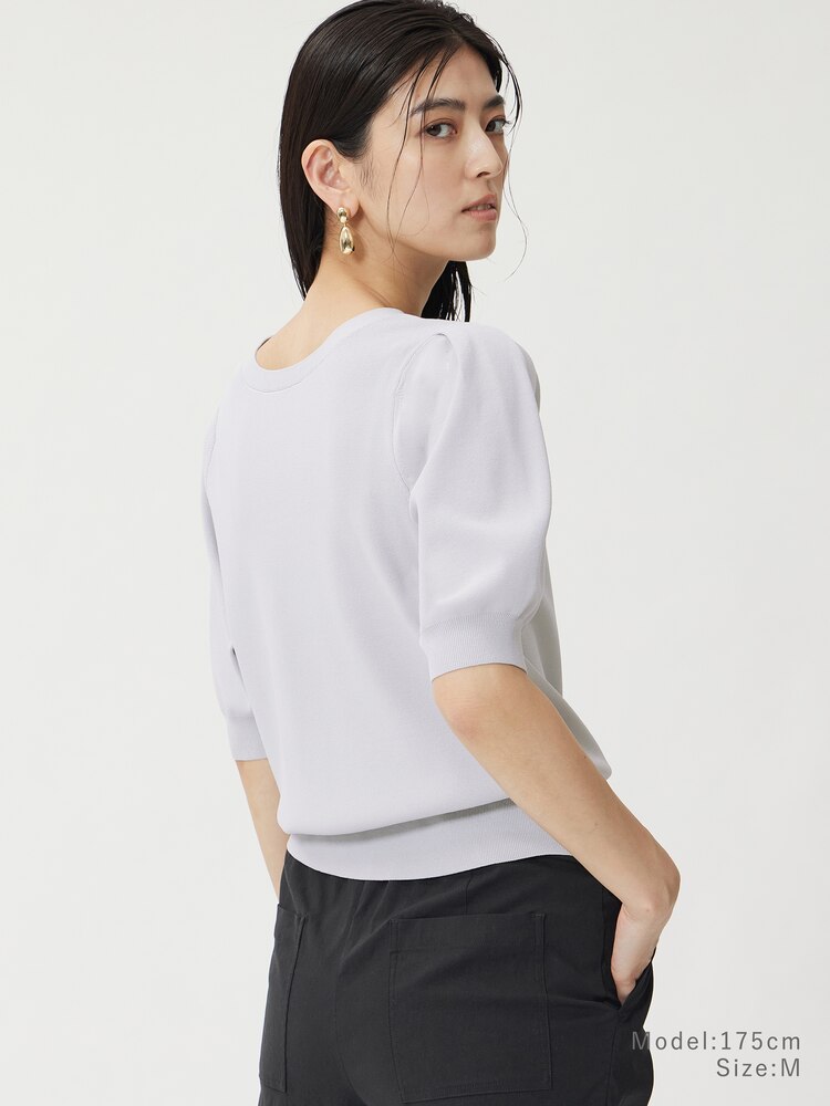 PLST(プラステ)公式 | UVカットレーヨンブレンド半袖2WAYカーディガン