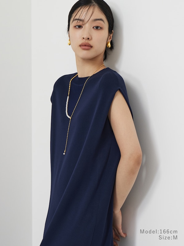 PLST(プラステ)公式 | UVカットレーヨンブレンドナローワンピース