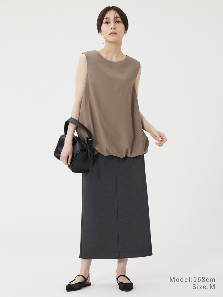 PLST(プラステ)公式 | タイプライターバルーン2WAYブラウス