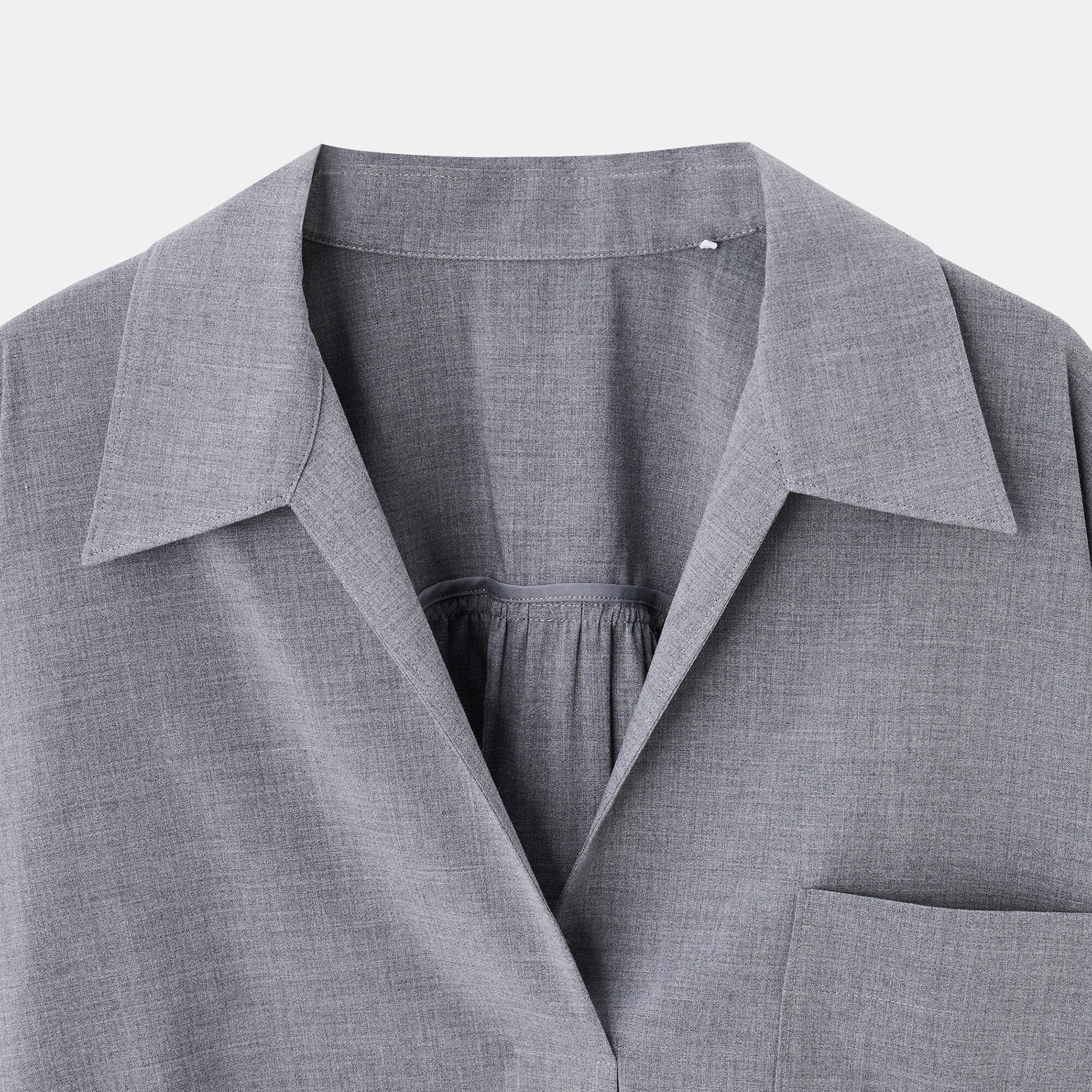 PLST(プラステ)公式 | Vネックロングチュニックシャツ